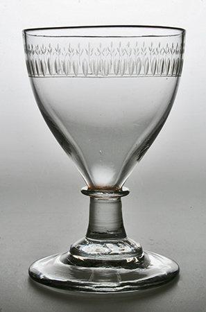 W10858 Georgian Engraved Rummer
